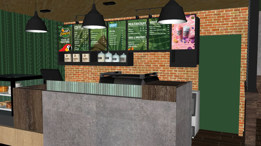 Cafe Amazon | 3D Warehouse