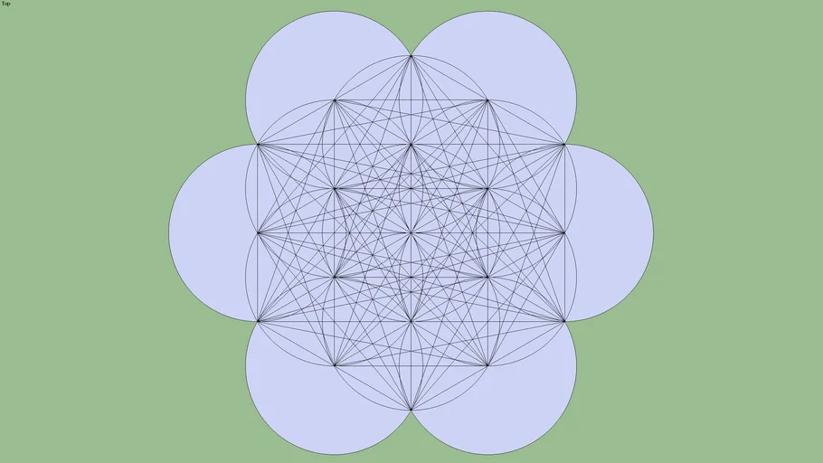2D Flower of Life | 3D Warehouse