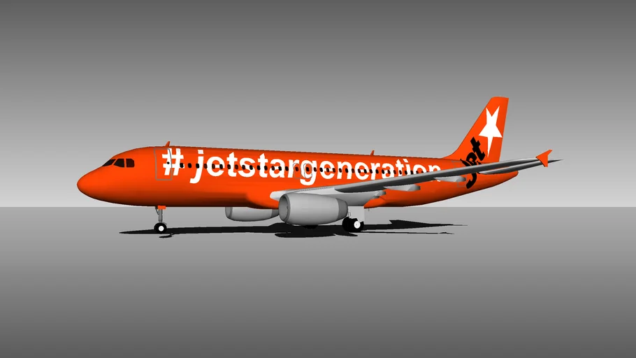 Jetstar A320-200 S 5 | 3D Warehouse