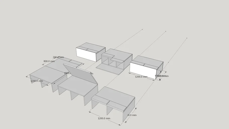 Camping Box - Doblo | 3D Warehouse