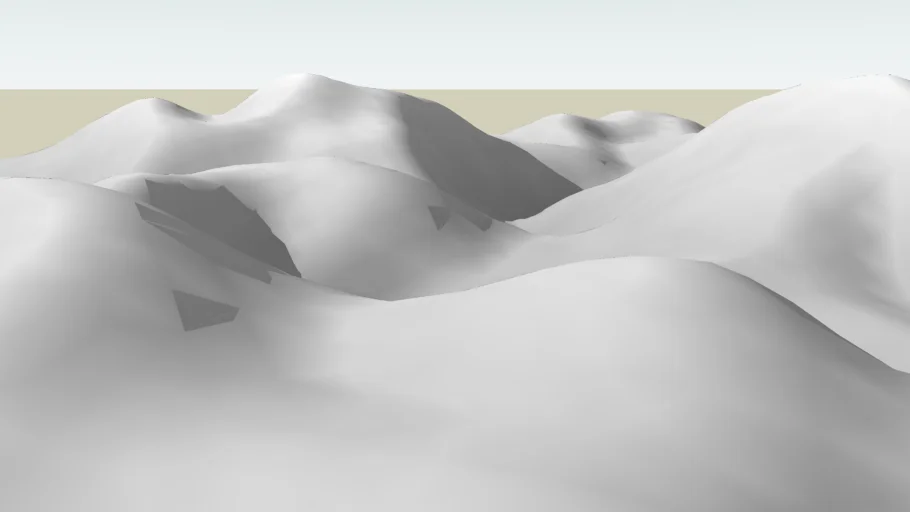 Arctic Terrain | 3D Warehouse