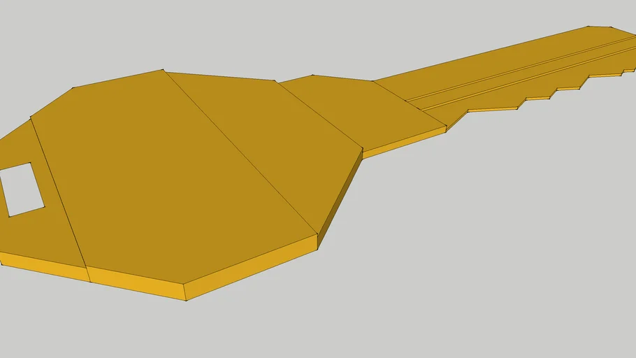 simple key | 3D Warehouse