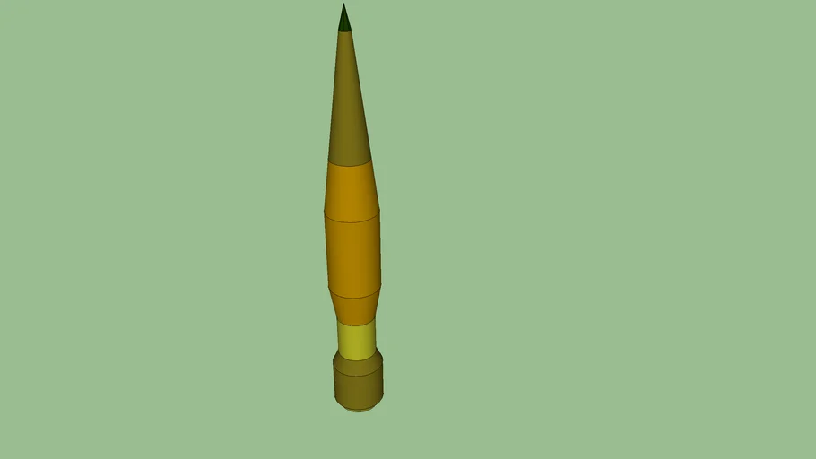 bullet, missile | 3D Warehouse