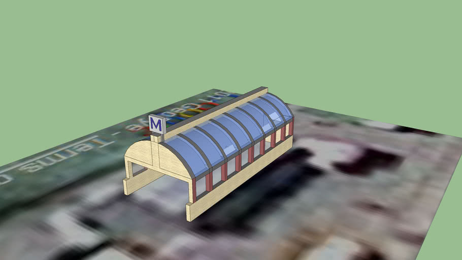 subway station | 3D Warehouse