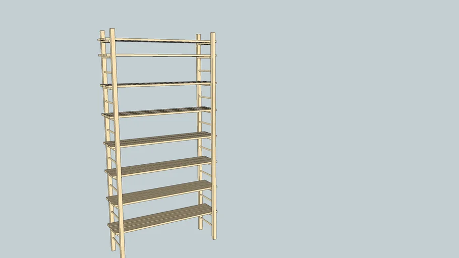 ladder shelf | 3D Warehouse