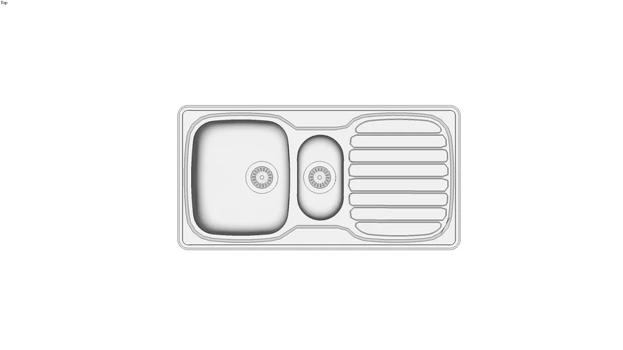 Evier inox1 | 3D Warehouse