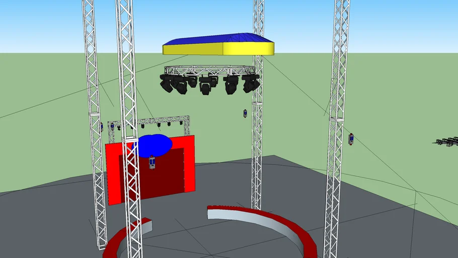 circus truss2 | 3D Warehouse