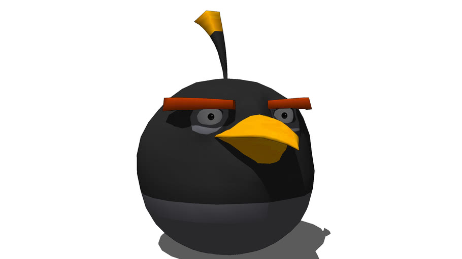 Bomb From Angry Birds | 3D Warehouse