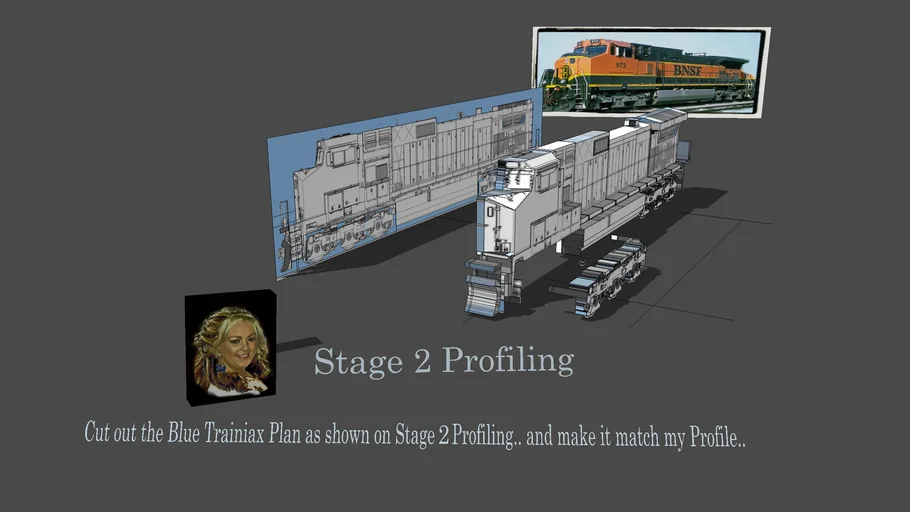 How to Make a 'Dash 9'.... Stage 2.... | 3D Warehouse