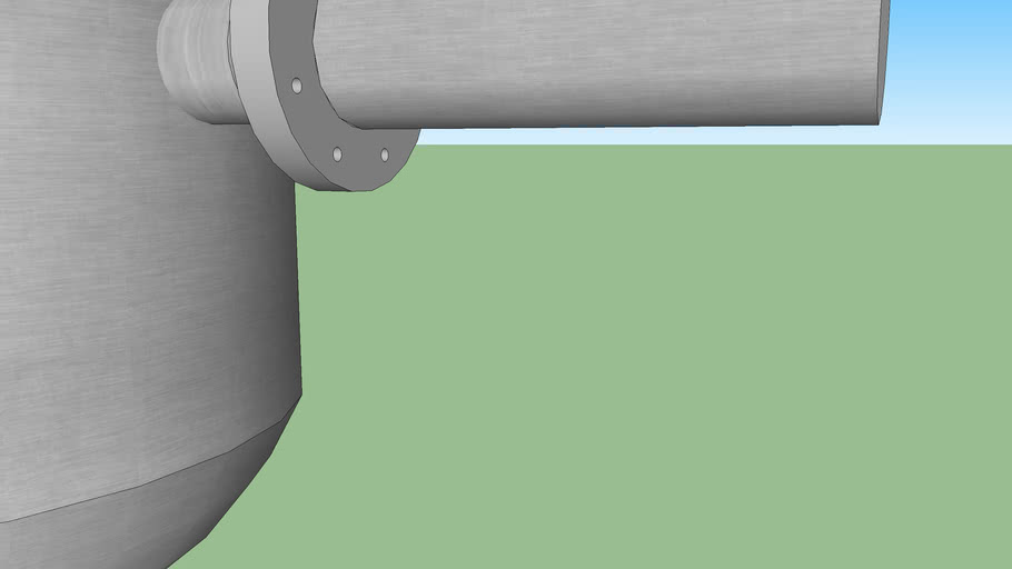 EQUIPMENT DESIGN VERTICAL 3 PHASE SEPARATOR WITH TREATER | 3D Warehouse