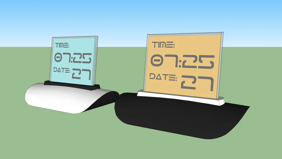 Table Clocks | 3D Warehouse
