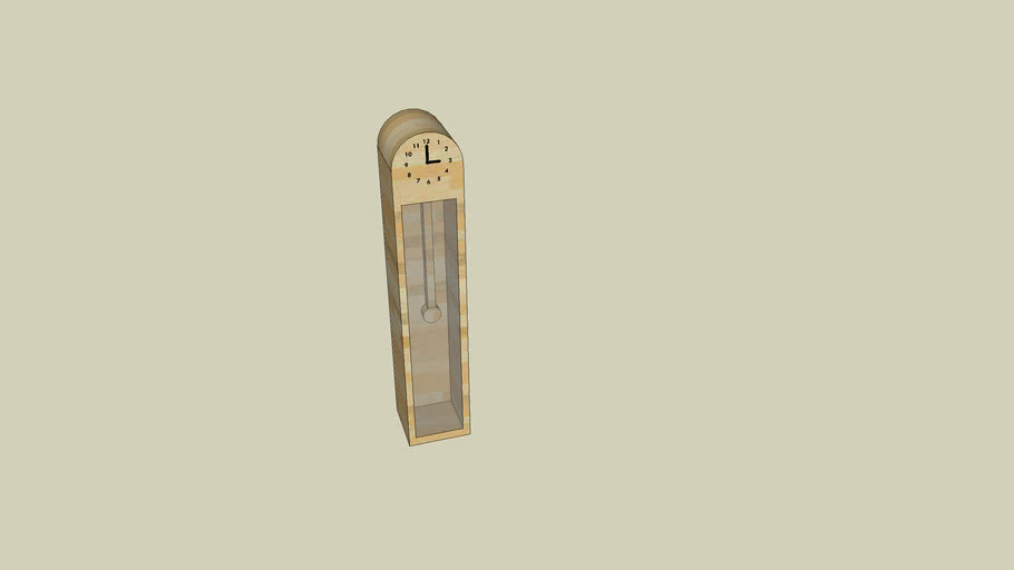 Grandfather clock | 3D Warehouse