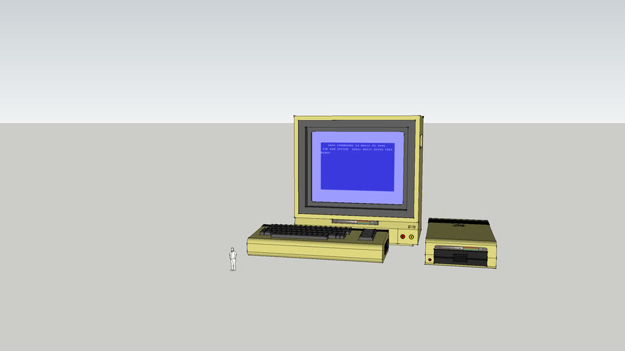 Old Computer | 3D Warehouse