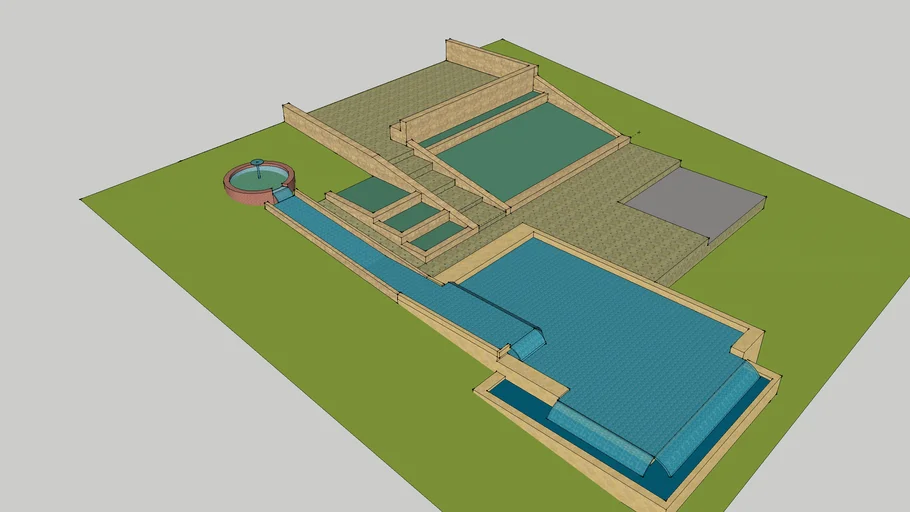 Natural Pool Design | 3D Warehouse