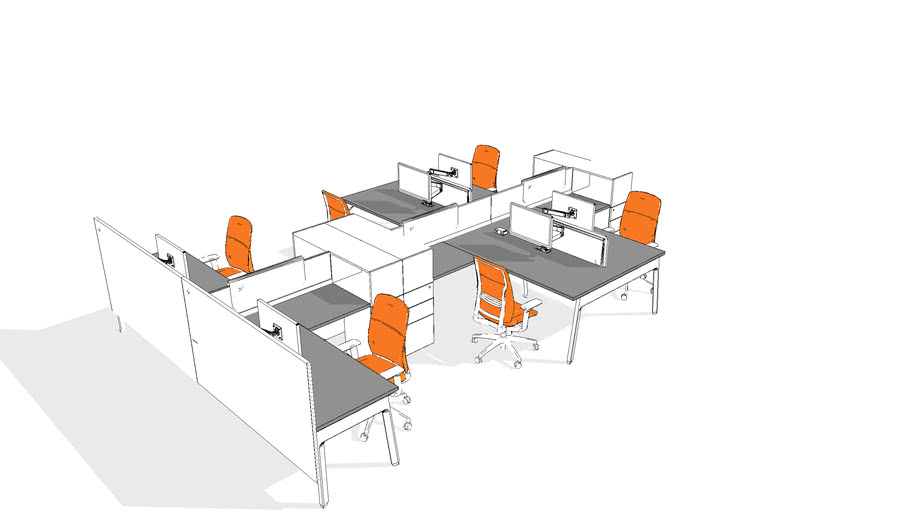 Expansion_Cityline-Workstation 01 | 3D Warehouse