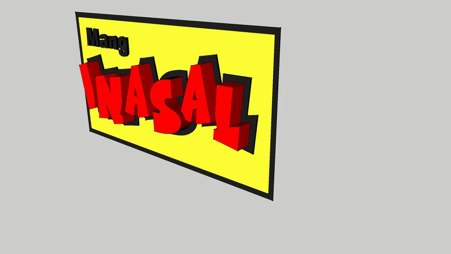 Mang Inasal Logo | 3D Warehouse