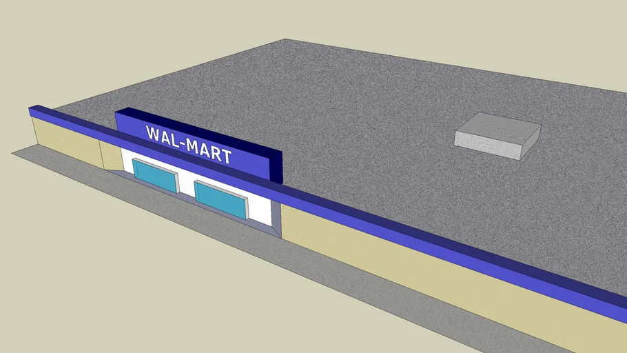 Wal-mart model v1.0 | 3D Warehouse