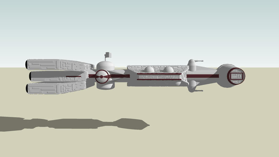 CR90 Corellian Corvette | 3D Warehouse