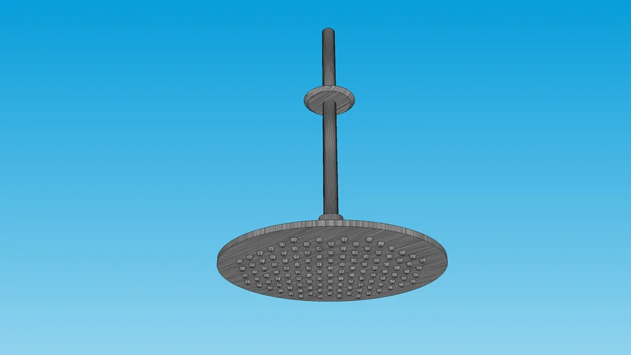 REGADERA REDONDA DE TECHO | 3D Warehouse