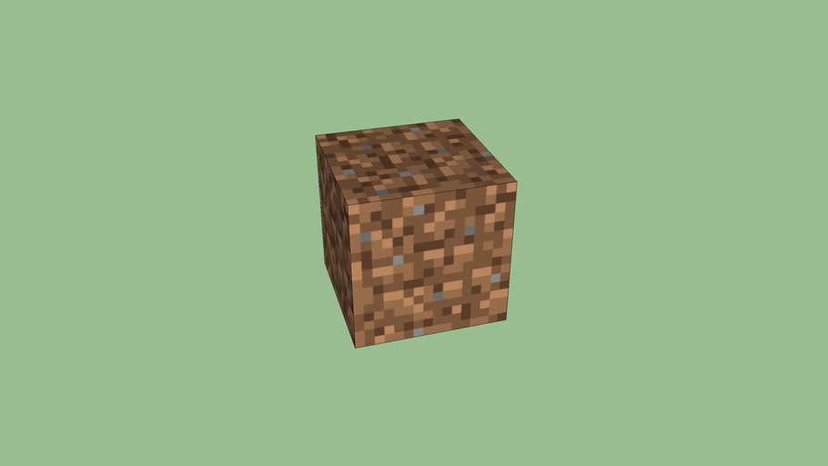 Minecraft Dirt Block | 3D Warehouse
