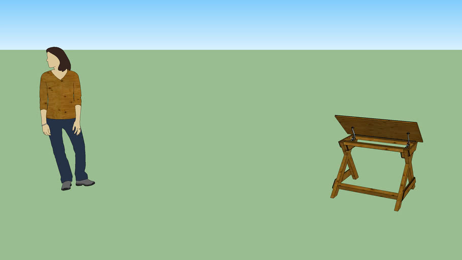Drafting Table | 3D Warehouse