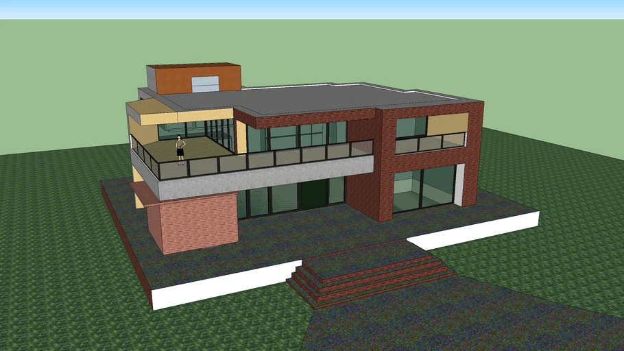 Modern House 1 | 3D Warehouse