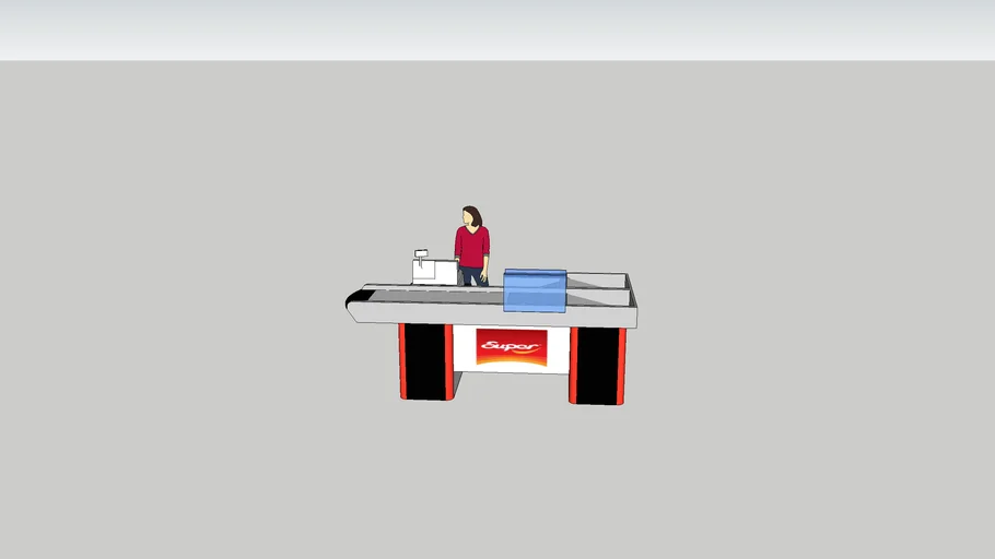 Super_Cashier | 3D Warehouse