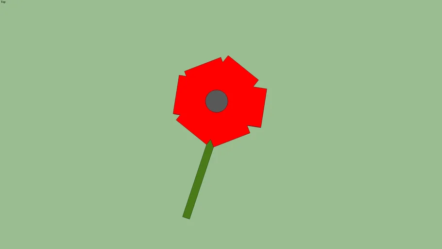 simple poppy | 3D Warehouse