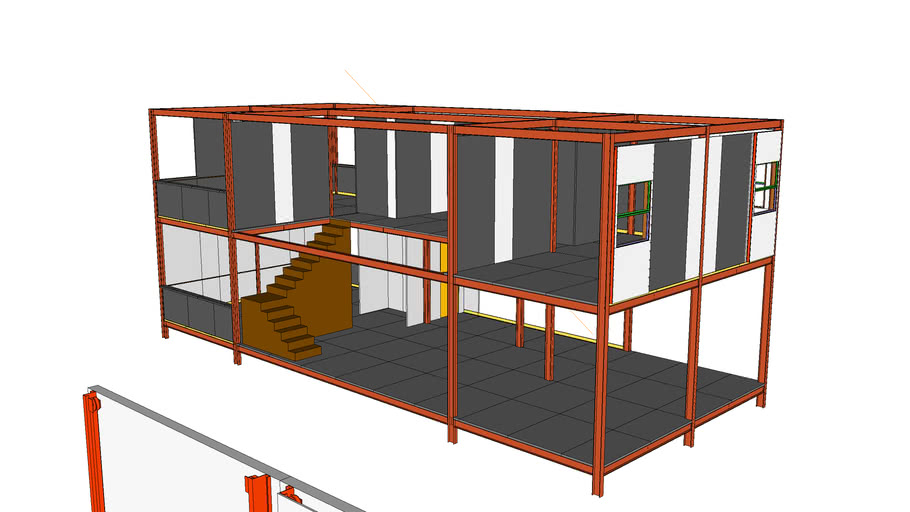 steel house | 3D Warehouse