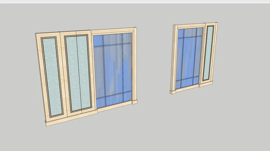 Wall Cladding with Mirror | 3D Warehouse