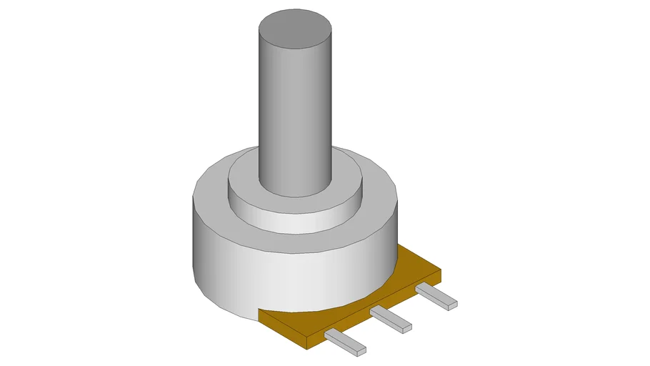 POT-103 (Potentiometer) | 3D Warehouse