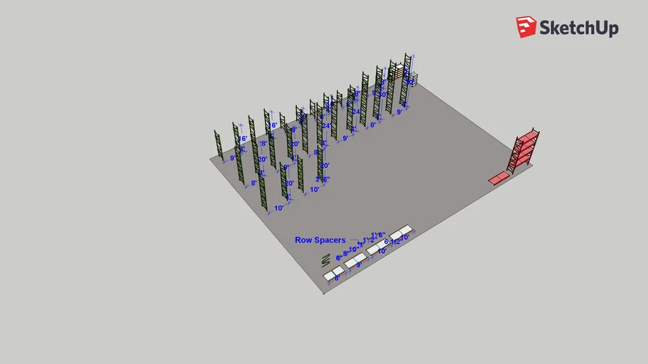 Racking | 3D Warehouse