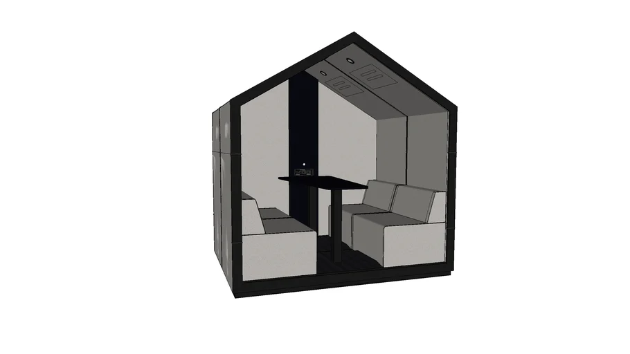 Acoustic booth by Bejot - TREEHOUSE TH 4 | 3D Warehouse