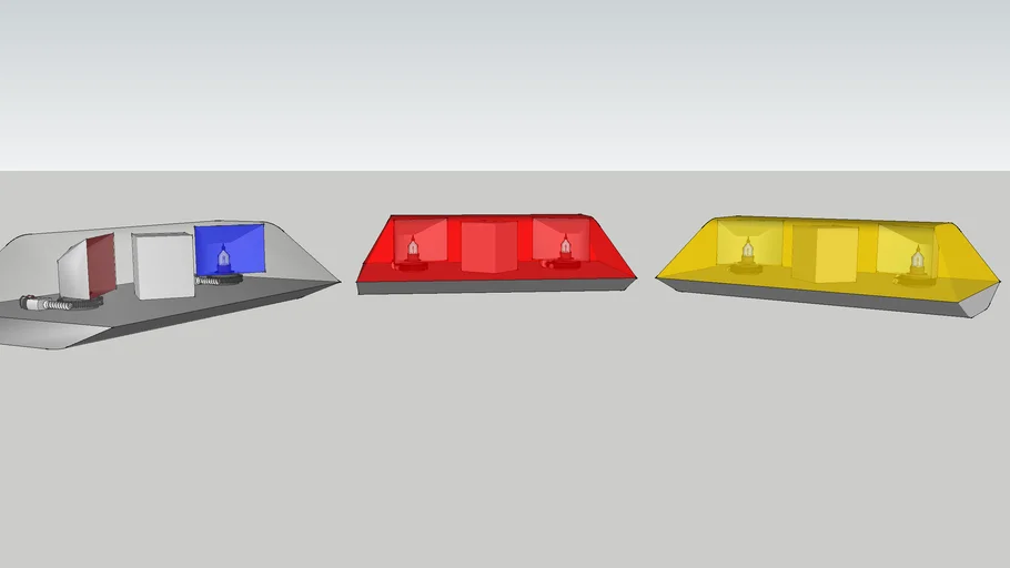 CODE 3 LP6000 mini lightbars | 3D Warehouse