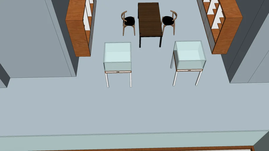 display kaca fossil | 3D Warehouse