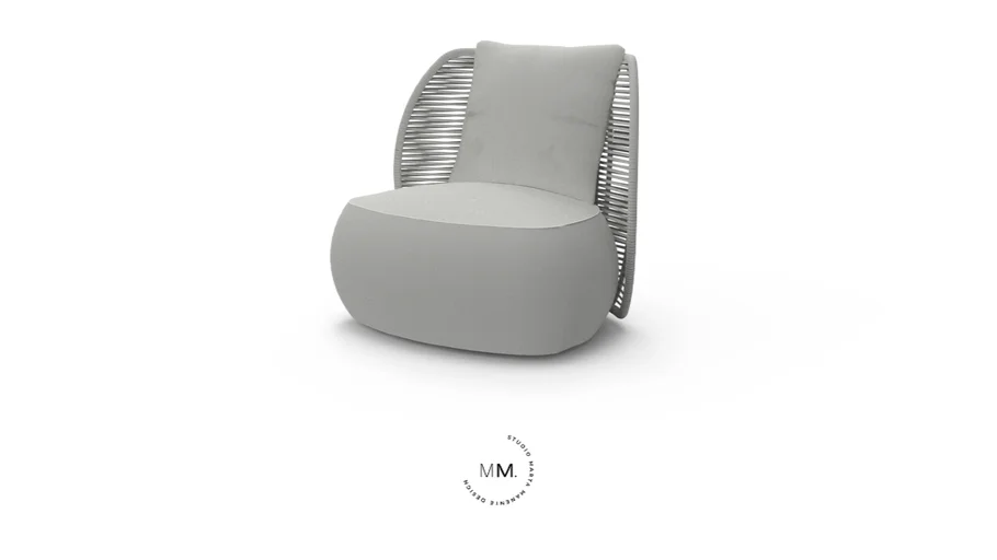 Poltrona Perlage - Design by Studio Marta Manente | 3D Warehouse