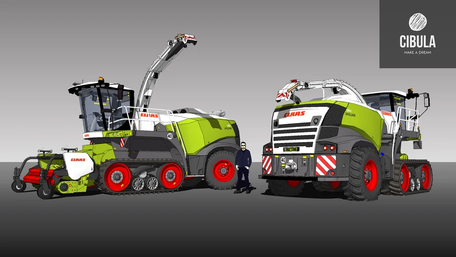 Claas Jaguar | 3D Warehouse