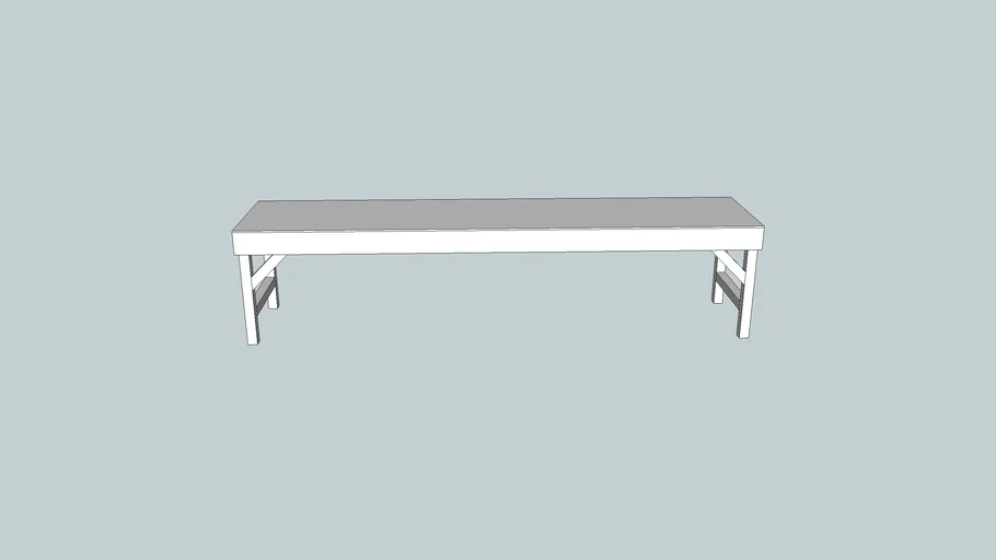 Basic Bench | 3D Warehouse