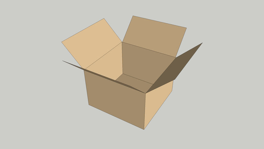 My Cool Cardboard Box! | 3D Warehouse