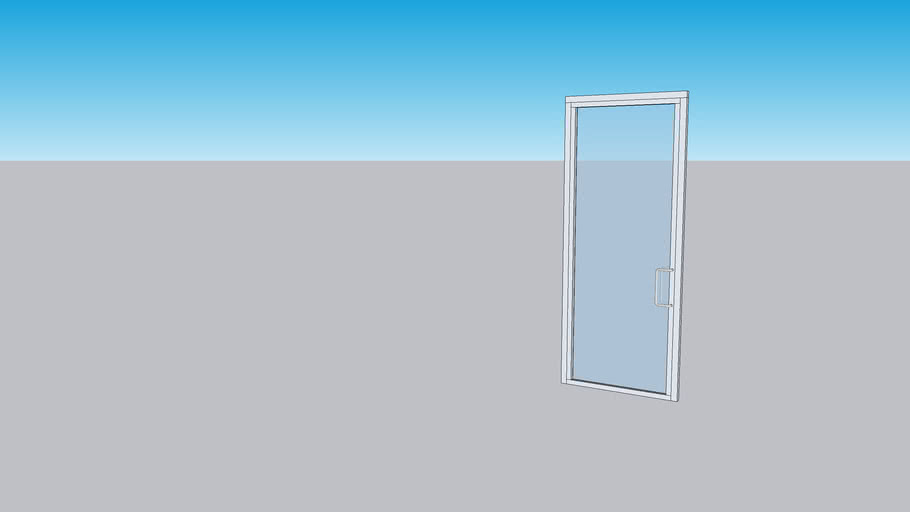 Storefront System Door | 3D Warehouse