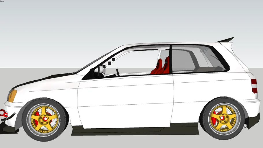 Modded GT Starlet Ep82 | 3D Warehouse