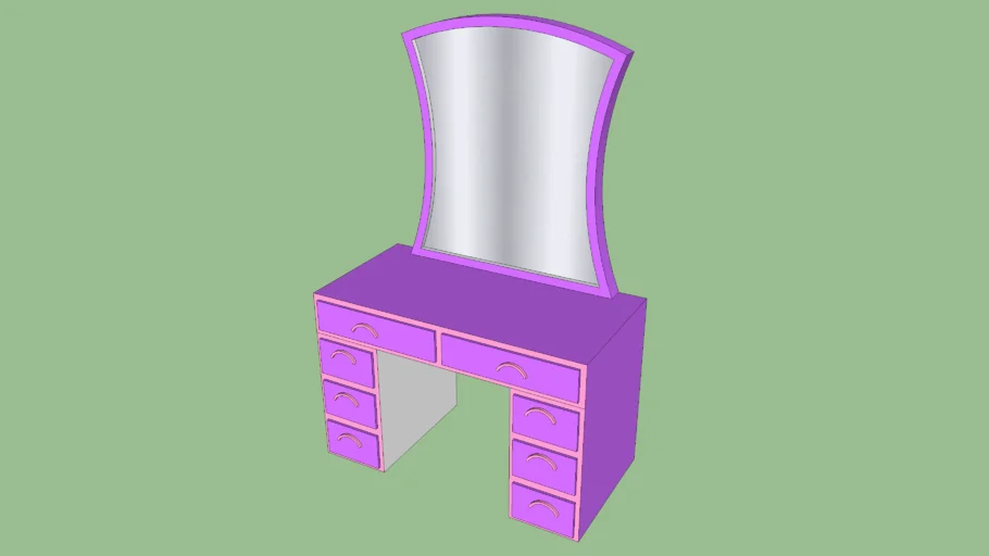Make Up Table | 3D Warehouse