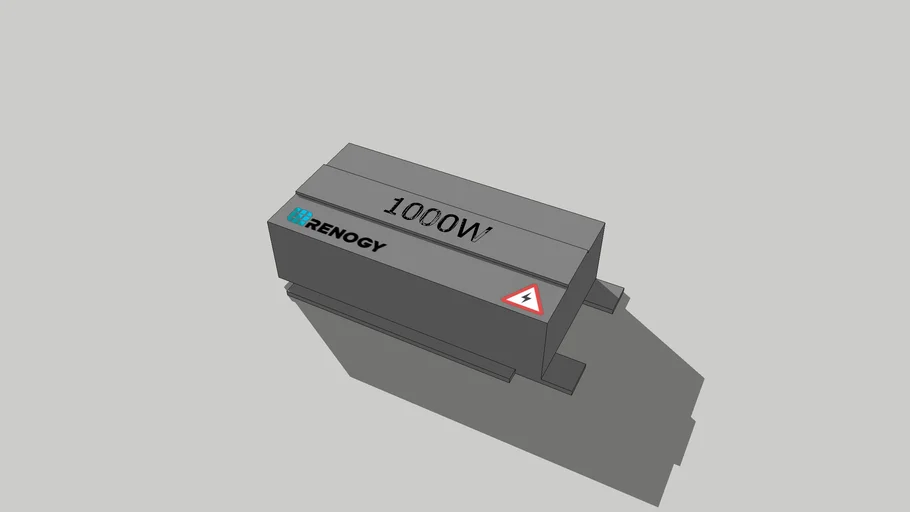 Renogy 1000W Pure Sine Wave Inverter | 3D Warehouse