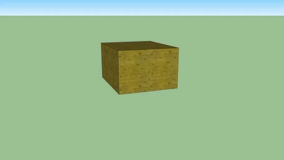 Wooden Box | 3D Warehouse