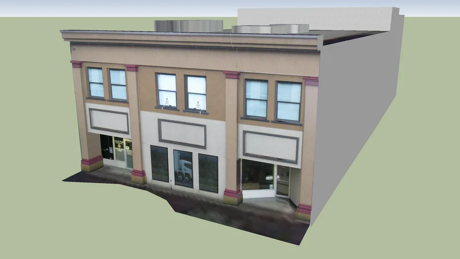 706 Main Street - Stratton Building - Oregon City | 3D Warehouse