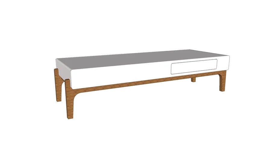 Mesa de centro Montreal - Bonte Móveis | 3D Warehouse