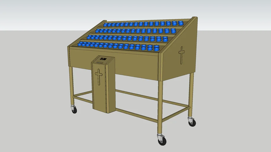 Devotional Candle Stand | 3D Warehouse