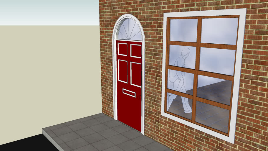 House facade | 3D Warehouse