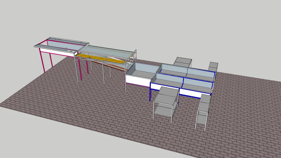 Рыборазделочная линия (fish dressing line) | 3D Warehouse