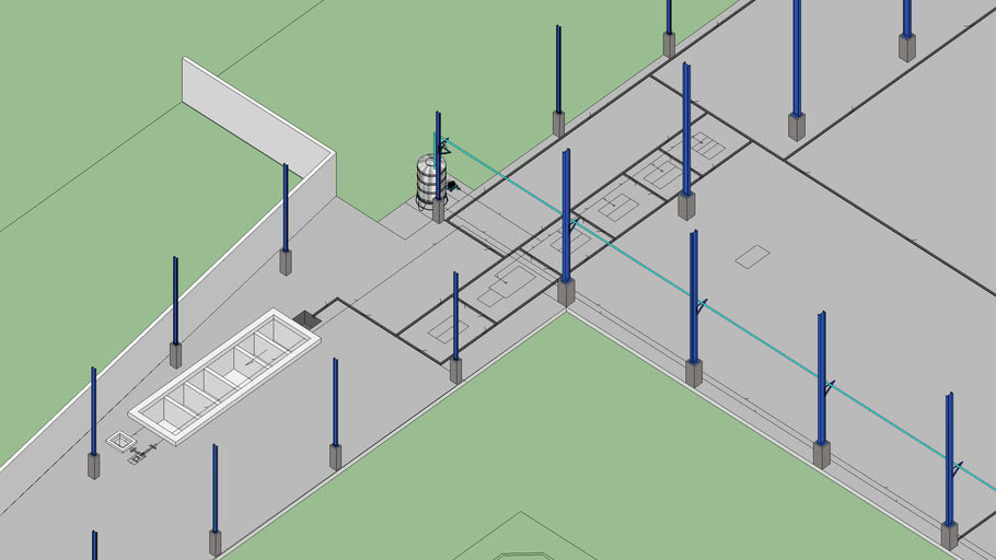 Waste Water treatment system | 3D Warehouse